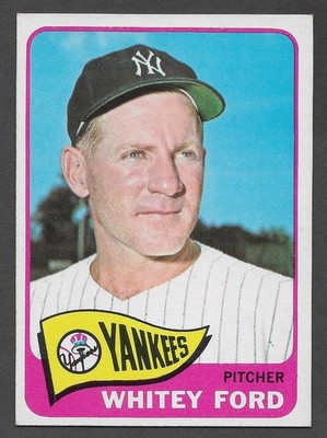 1965 Topps #330 Whitey Ford YANKEES EXMT | eBay