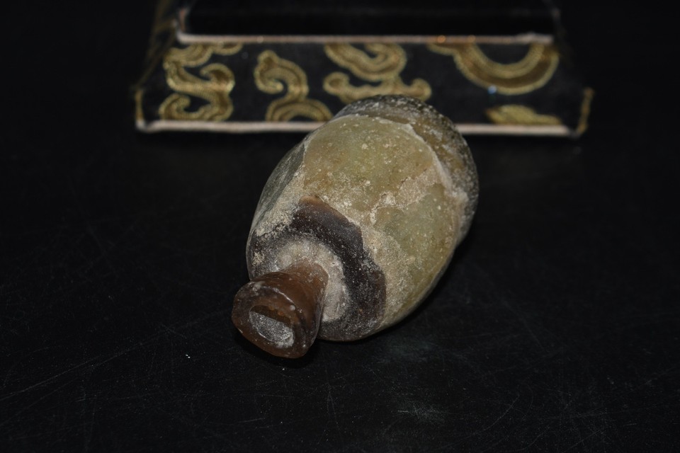 Ancient Roman Glass Bottle Container from Middle East in good Condition ...