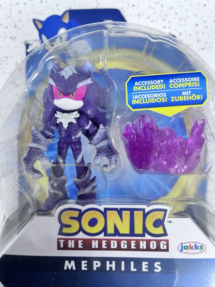 Mephiles The Dark Figure 4" Jakks Pacific Sonic The Hedgehog Boxed ...