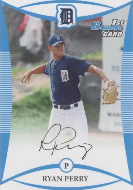 2008 Bowman Draft Picks & Prospects - Prospects Ryan Perry #BDPP13 (RC ...