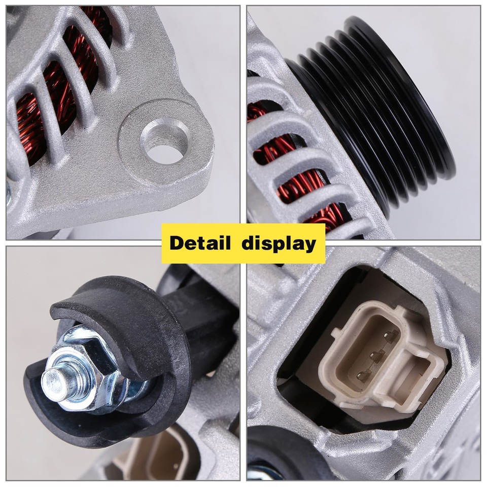 Car Alternator Fits Ford Edge 2007-2014 Taurus 2010-2012 3.5L 150A 12V ...