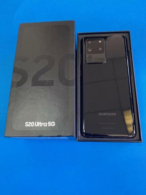 Samsung Galaxy S20 Ultra 5G SM-G988U - 128GB - Cosmic Black (Verizon ...