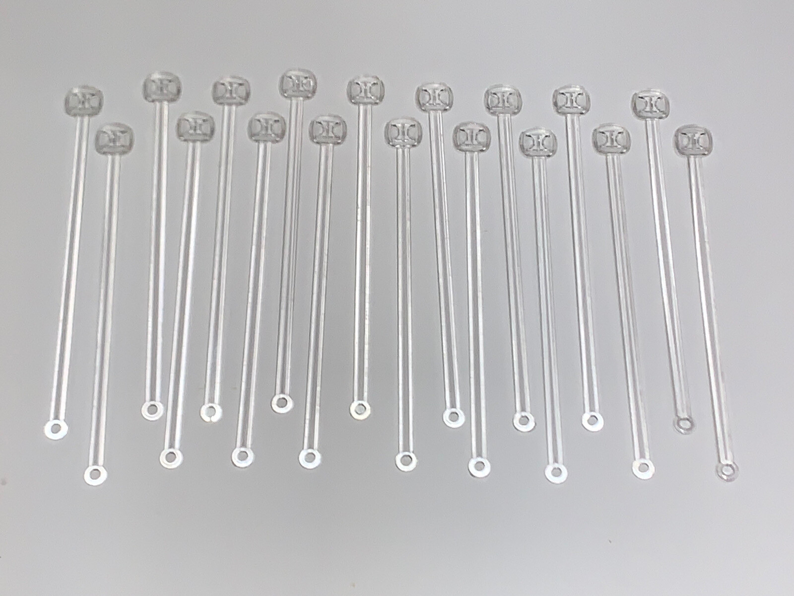 Vintage Hilton Hotels Clear Swizzle Stick Drink Stir Bar Set Of 18 | eBay