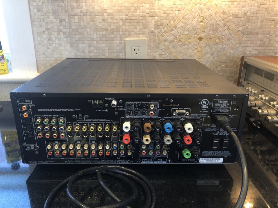 Integra DTR-5.6 Multi-Zone Amplifier Receiver Bundle Perfect Working ...