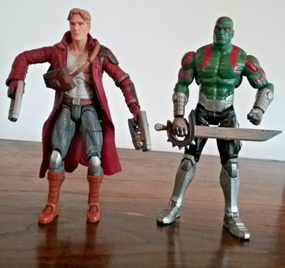 Marvel Diamond Select Guardians Of The Galaxy STAR LORD & DRAX 7 ...