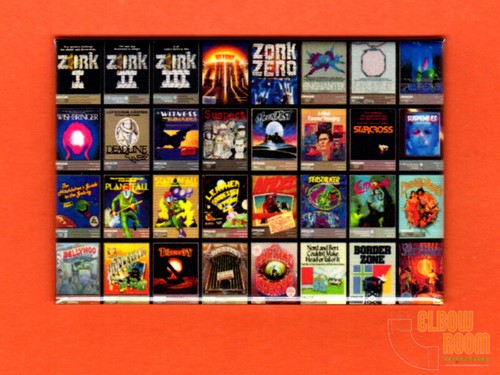 Infocom box cover art 2x3" fridge/locker magnet | eBay