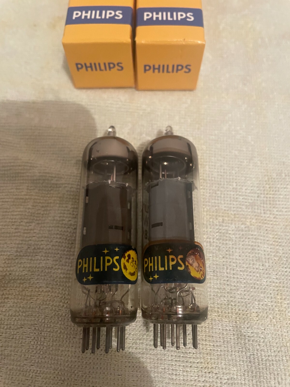 Philips EL84 platinum matched tested as NOS | eBay