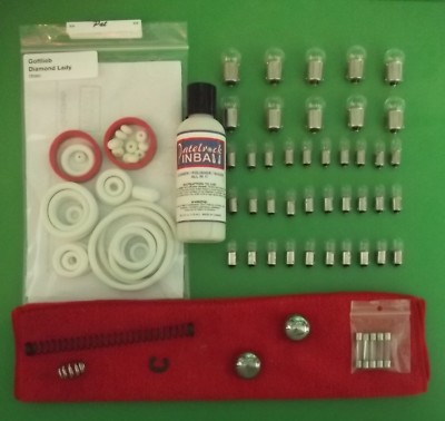 1988 Gottlieb / Premier Diamond Lady Pinball Machine Maintenance Tune ...