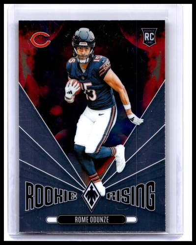 2024 Panini Phoenix Rome Odunze Rookie Rising Chicago Bears (RC) RR-ROE ...