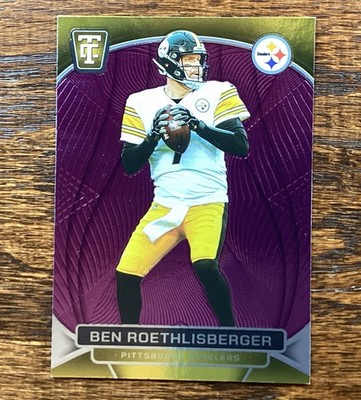 2024 Panini Totally Certified NFL Ben Roethlisberger Steelers MIRROR ...