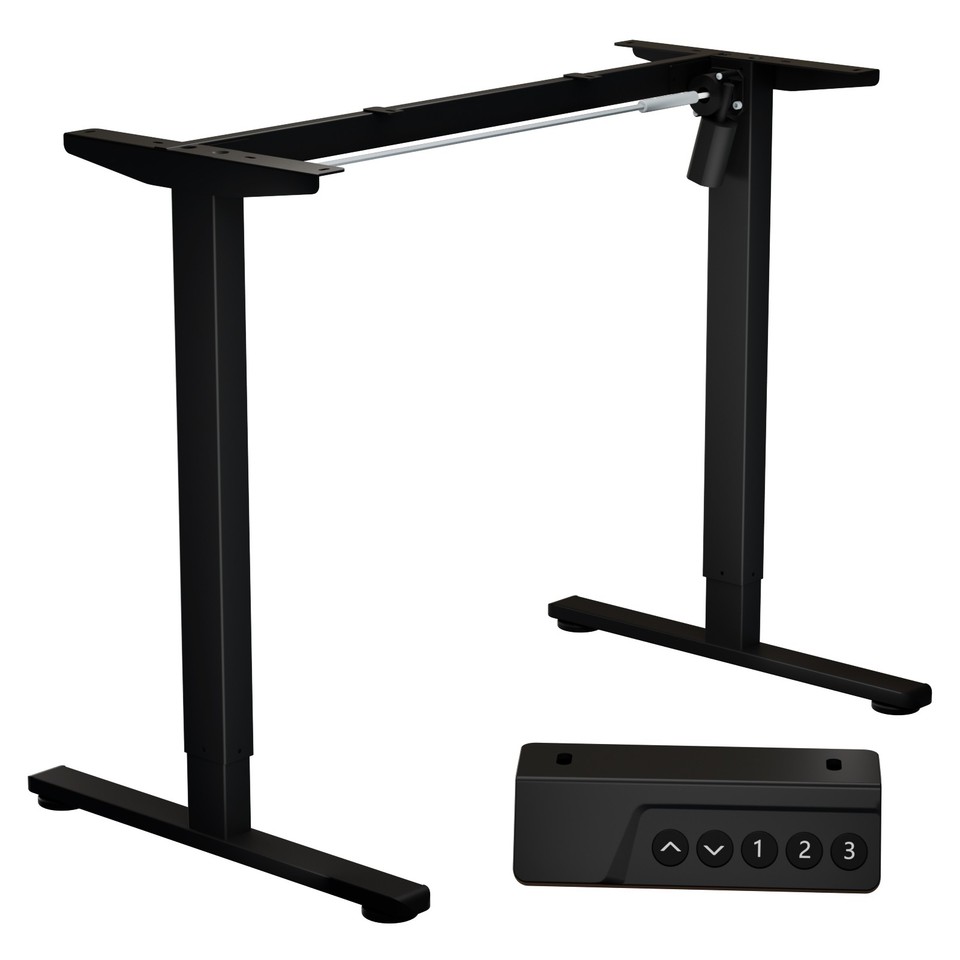 Electric Standing Desk Frame, Height Adjustable Table Legs with Memory ...