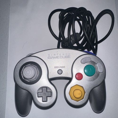 Nintendo GameCube Controller OEM Platinum Silver Genuine Official ...