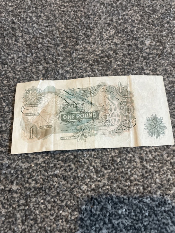 Old British One Pound Note | eBay UK