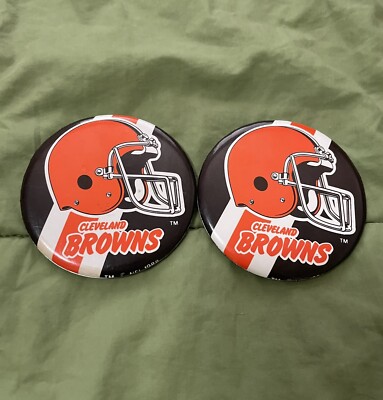2 Vintage Cleveland Browns Pins | eBay