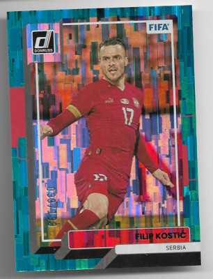 2022-23 Panini Donruss Soccer Teal Card : Filip Kostic #099/199 | eBay