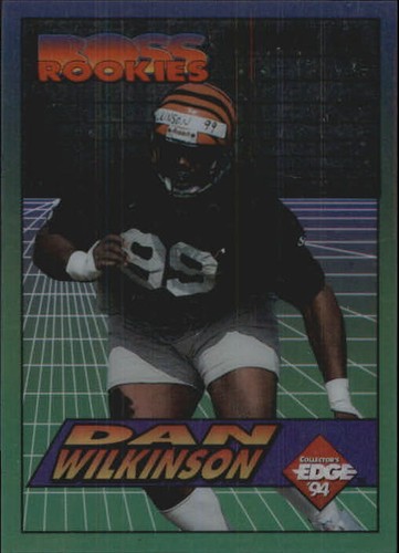 1994 Collector's Edge Boss Rookies Bengals Football Card #15 Dan ...
