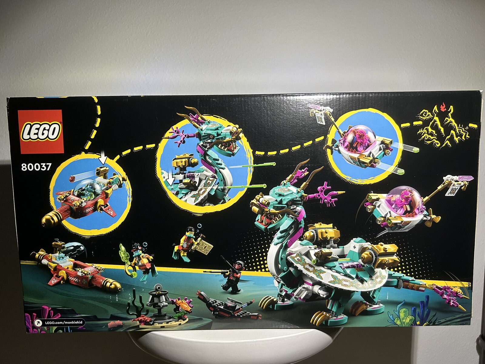 LEGO 80037 Dragon of the East Monkie Kid Monkey King Journey To The ...