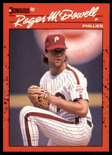 1990 DONRUSS ROGER MCDOWELL PHILADELPHIA PHILLIES #251 | eBay