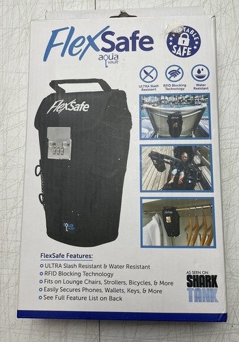 BRAND NEW FlexSafe Aqua Vault Anti Theft Portable Safe Water/Slash Resistant 609408295232| eBay