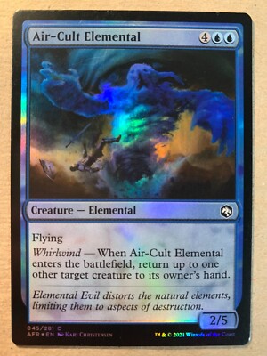MTG 1x FOIL Air-Cult Elemental Adventures in Forgotten Magic the ...