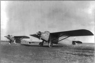Arthur C. Goebel's Woolaroc,Travel Air 5000 MA monoplane,Dole Air Derby ...