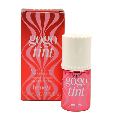 Benefit Cosmetics Gogo Tint Bright Cherry Tinted Lip & Cheek Stain 0.33 ...
