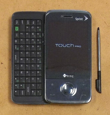 HTC Touch Pro RAPH800 / PPC6850 - Gray ( Sprint ) Rare Slider ...