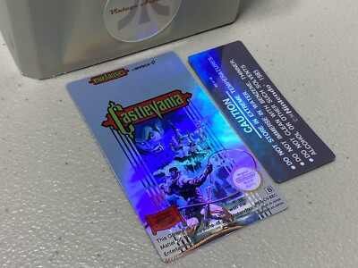 Castlevania Holographic (NES Nintendo) Replacement Label | eBay