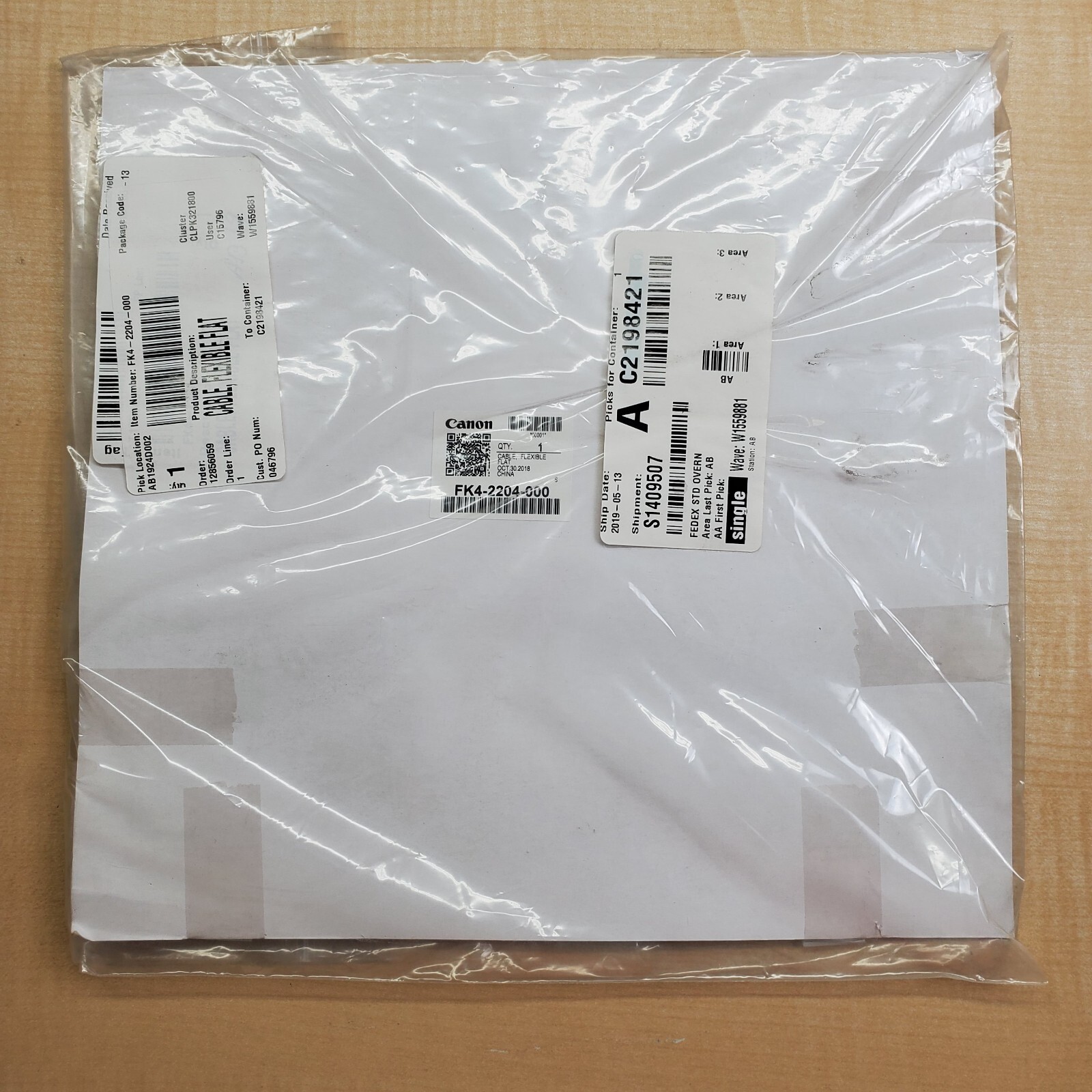 Genuine OEM Canon FK4-2204-000 ( FK42204000 ) Flexible Flat Cable iR ...