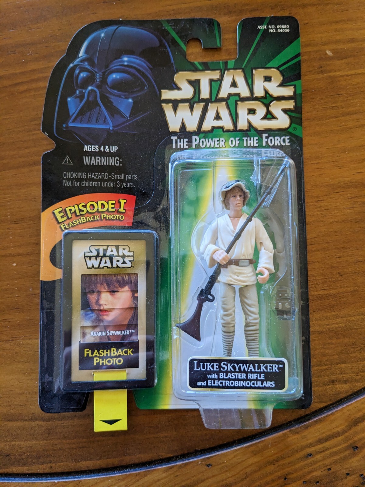 1998 Star Wars Power of The Force Luke Skywalker Flashback Ep 1, 4 ...