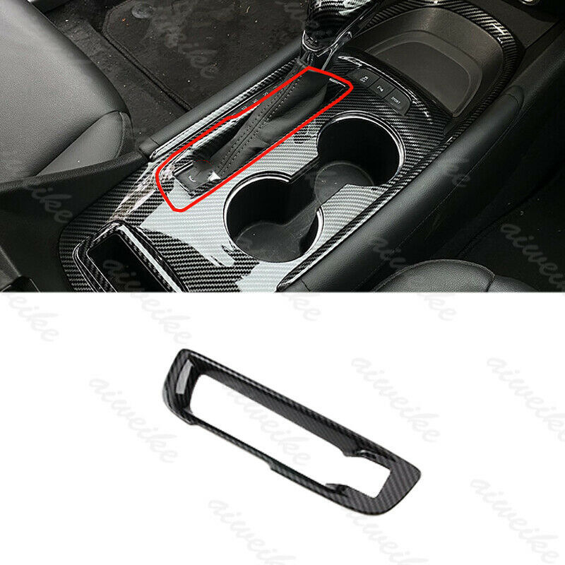 Carbon Fiber Middle Console Gear Shift Frame Fit For Chevrolet Malibu ...