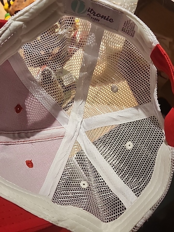 American RED CROSS Baseball Cap Trucker Hat (Adult Adjustable) Mesh ...