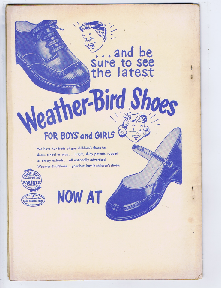 Weather-Bird Shoes (interior is Mazie book) Harvey Pub 1950's | eBay