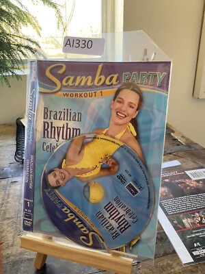 Samba Party Workout: Brazilian Rhythm Celebration (DVD, 2005) NO CASE# ...