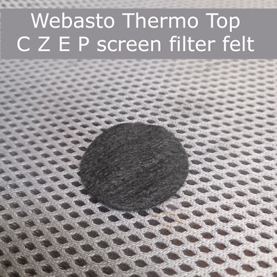 Webasto Thermo Top C E Z P Burner Screen Filter Felt Pad | eBay