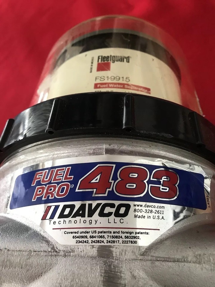 Davco 483 Fuel Filter "New" 3768322C91 | eBay