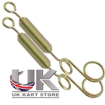 Pack of 2 x Special Exhaust Cradle Finger Loop Spring Go Kart | eBay UK