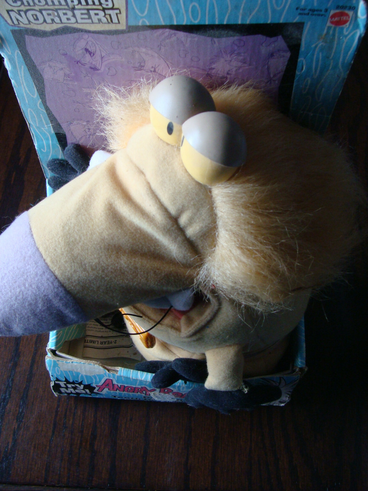 Chomping Norbert: Angry Beavers (1998, Mattel) Nickelodeon - Stuffed ...