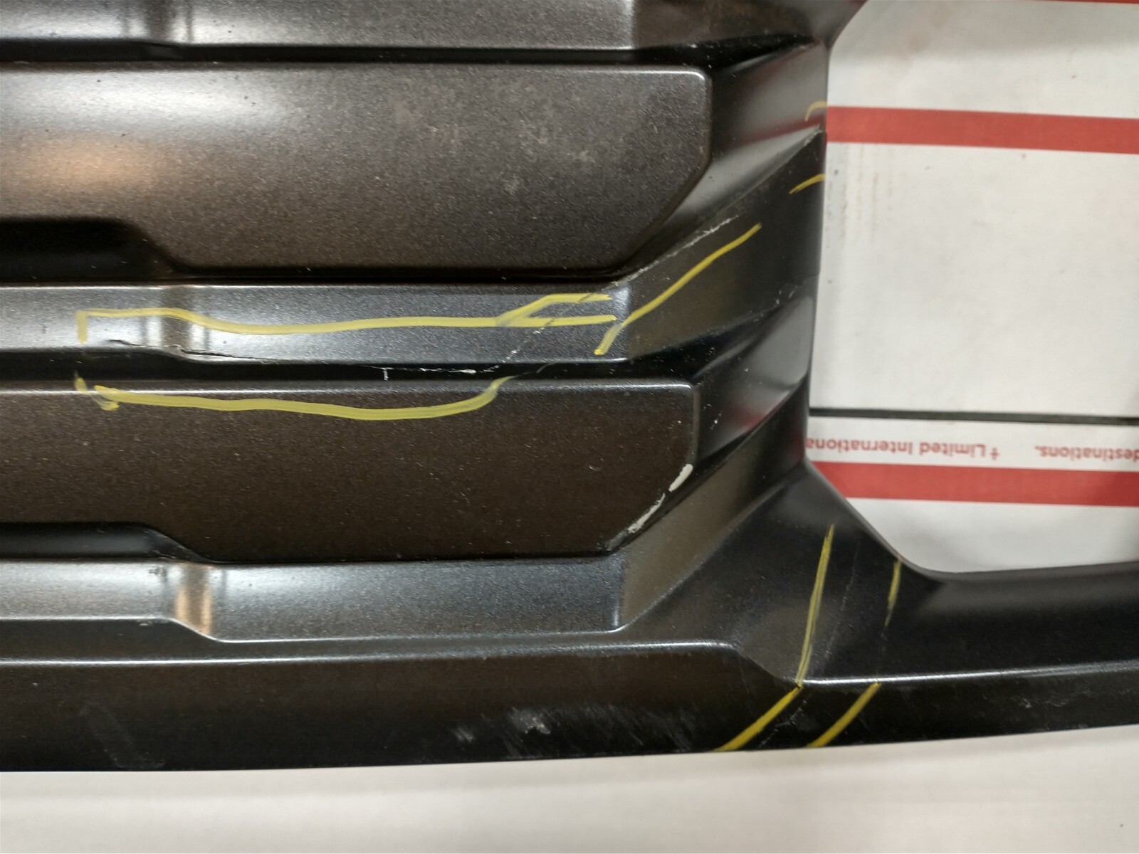 2019-2020 GMC Sierra 1500 Front Lower Bumper OEM Satin Graphite ...