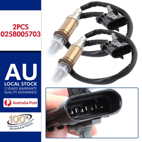 2X FOR BOSCH Oxygen Sensor For Statesman WK4/03-7/04 6 Cyl 3.8L ...