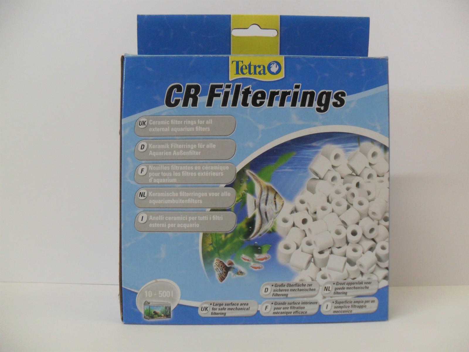 TETRATEC CERAMIC FILTER RINGS 500ml Suitable for all external aquarium ...