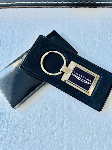 CHRYSLER Keyring Vehicle Logo Metal Keychain With Other Side Silver | eBay