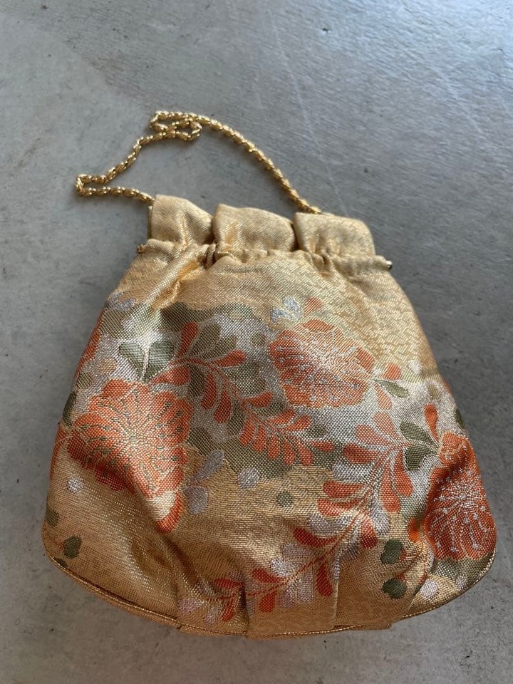 Japanese Drawstring Bag Kinchaku style accessorie coming of age ...