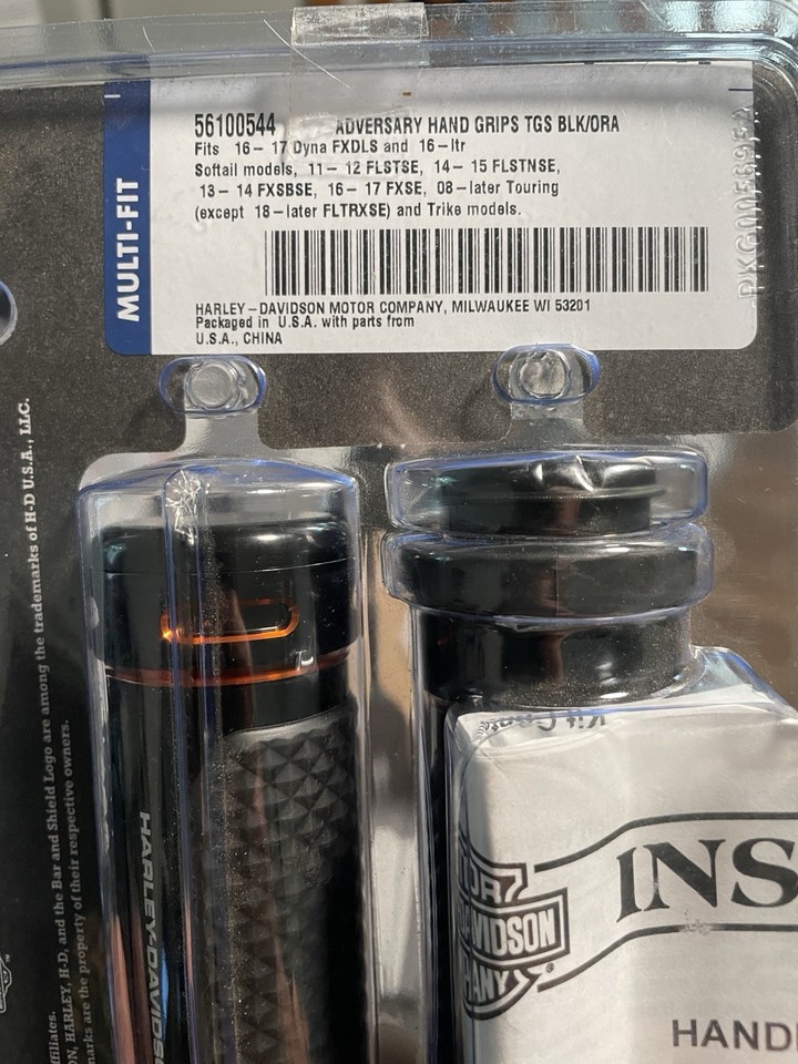 Harley-Davidson NEW OEM Adversary Hand Grips - 56100544 | eBay