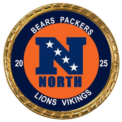 Tribute Coin Chicago Bears NFC North 2025 Division Champions | eBay