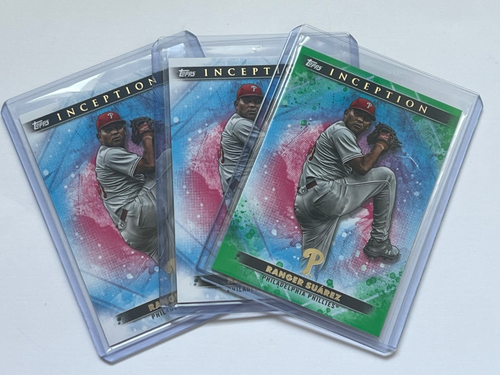 2025 Topps Inception #37 Ranger Suarez Green & Base x2 (C) | eBay