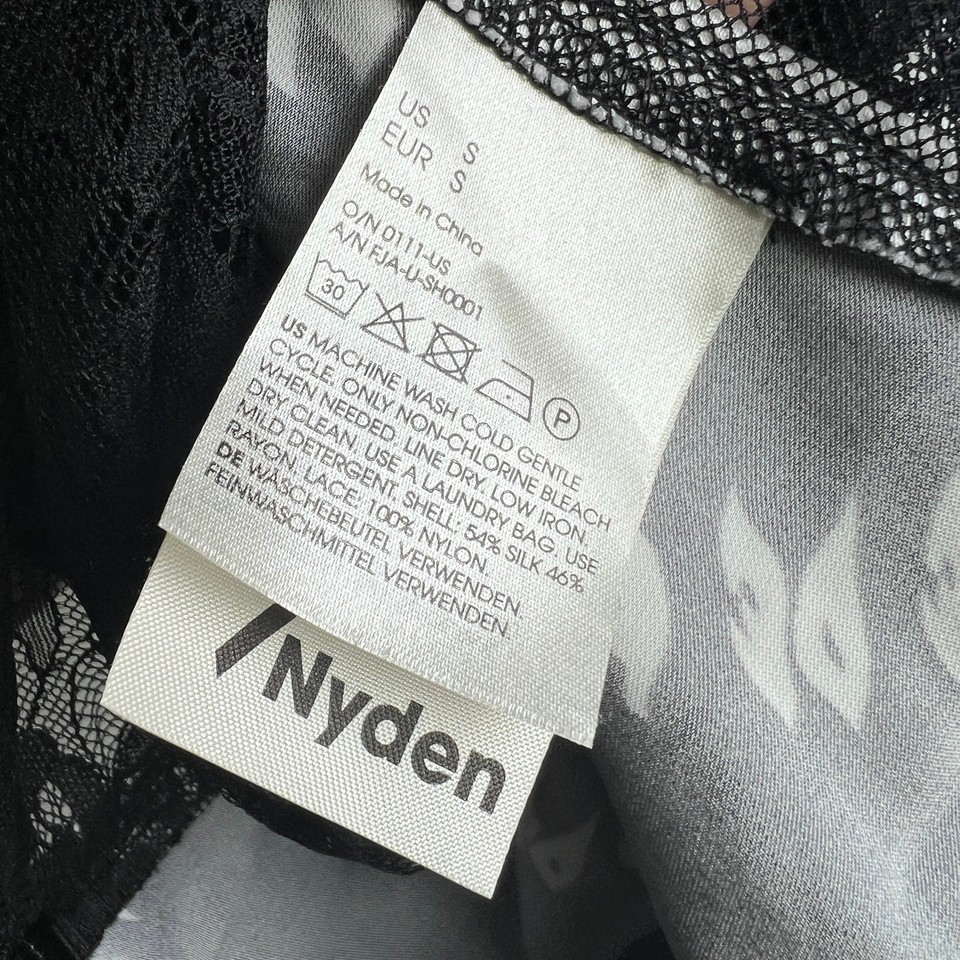 H&M X Farren Jean Andrea Top Black Lace Sporty Jersey Mini Dress Size ...