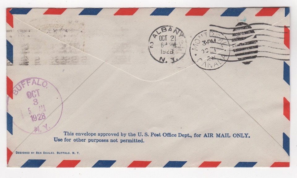 1928 Oct 1st. Herget Air Mail. Toronto to Buffalo, USA. | eBay
