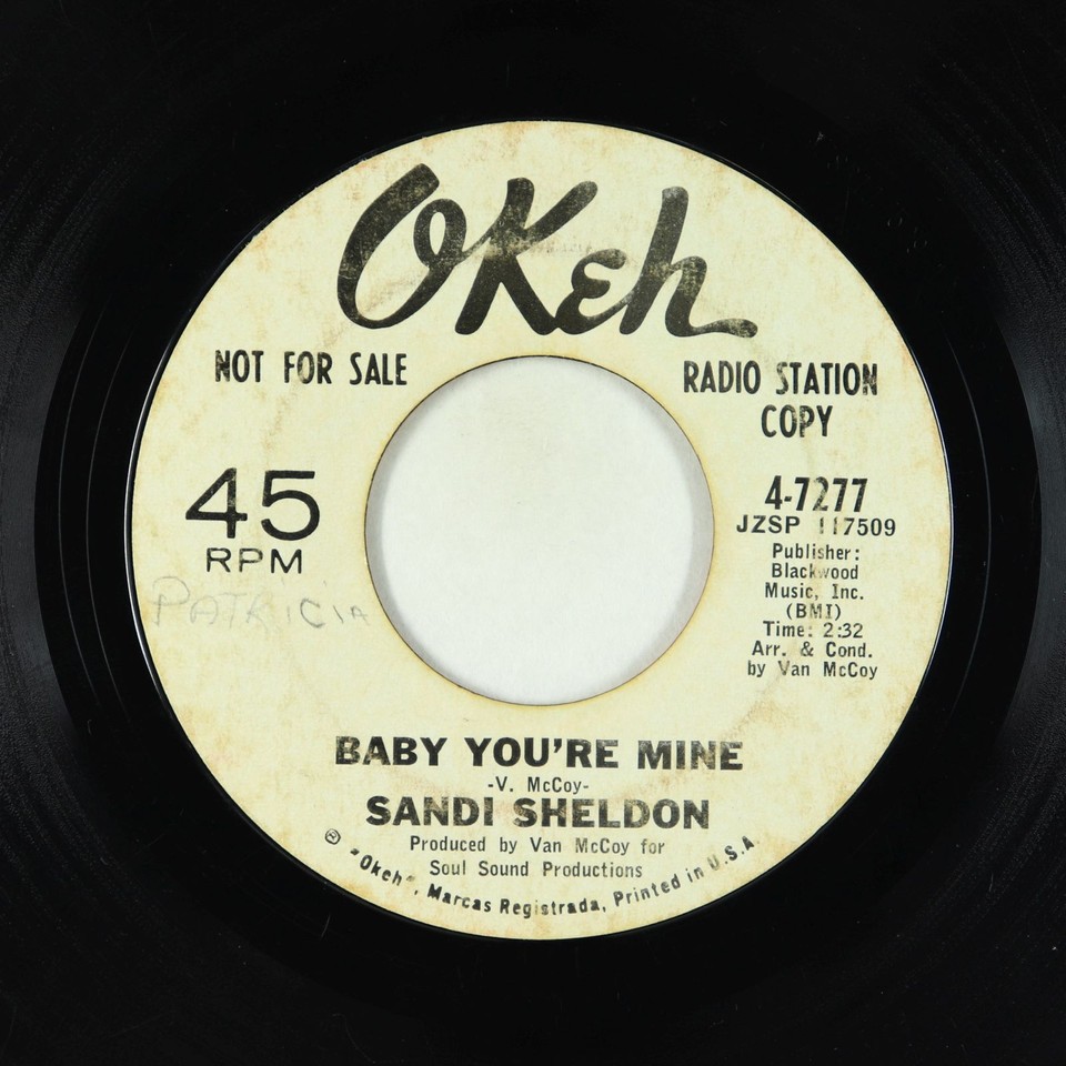 Northern Soul 45 - Sandi Sheldon - You're Gonna Make Me Love You - Okeh ...