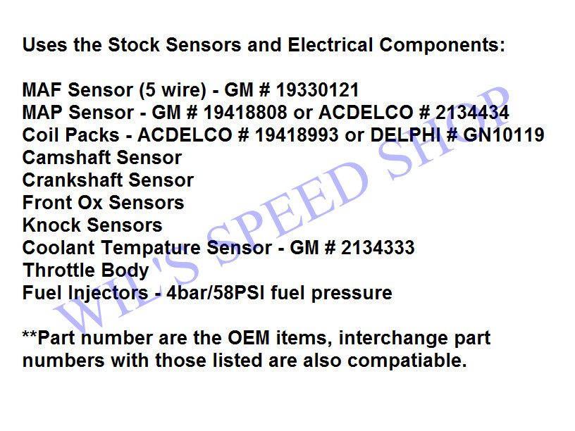 6.0 / 4L60E 2003-2005 LS Swap GM 6106 PCM ECM Computer DBW Drive by ...